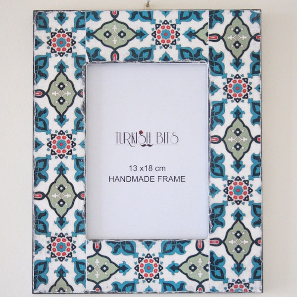 Boho Picture Frame - Etsy