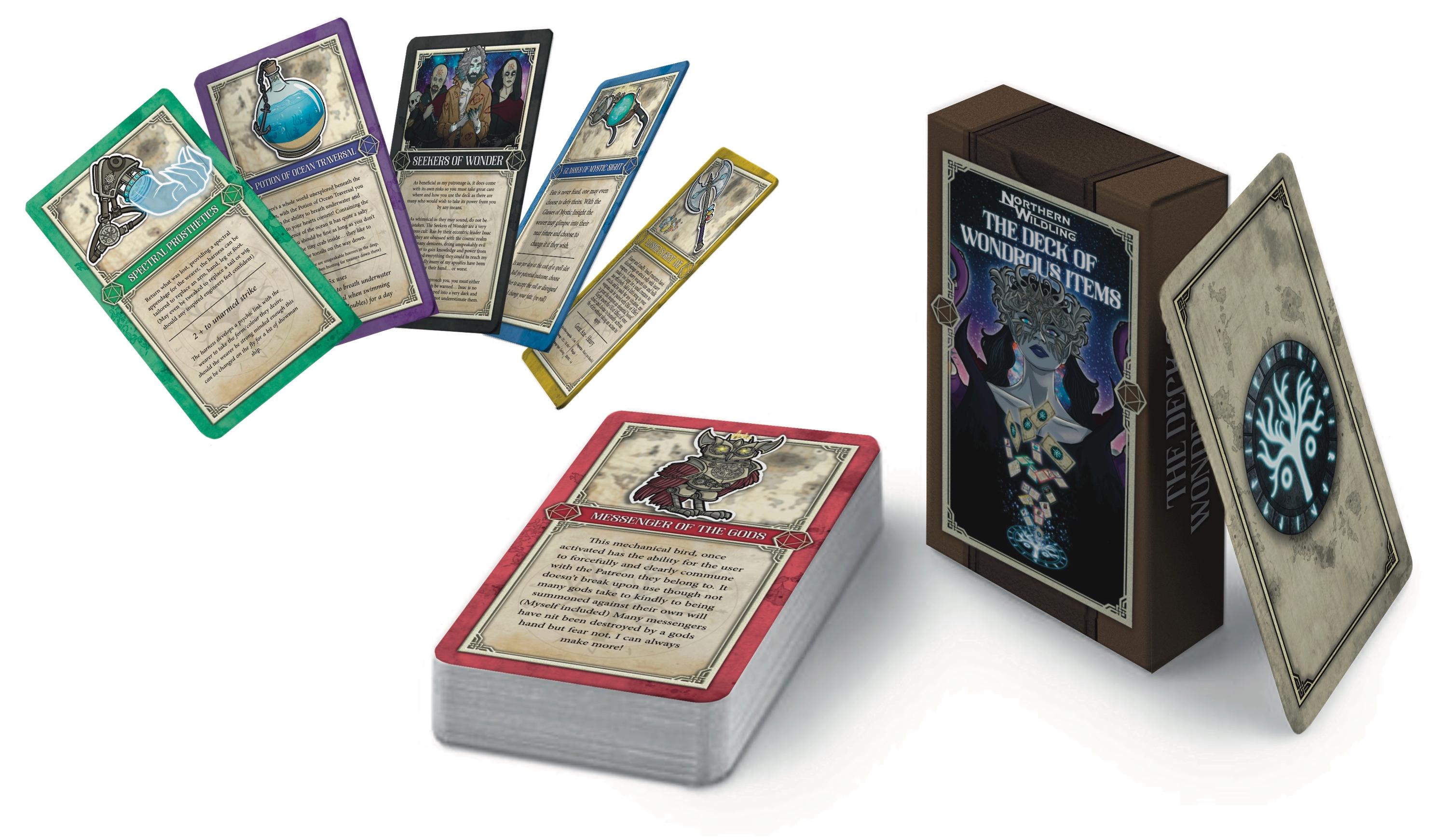 The Deck of Wondrous Items - 78 Fully Illustrated Dnd 5e Tarot-sized ...
