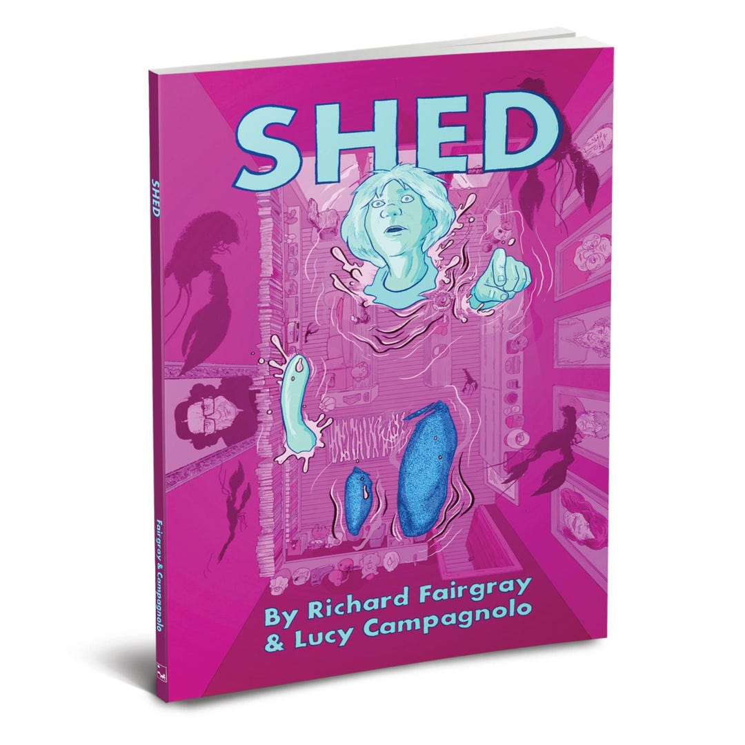 Shed - Horror Graphic Novel - Etsy