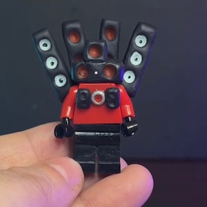 Titan Cinema Man and Titan Speaker Man LEGO Custom Minifig - Etsy