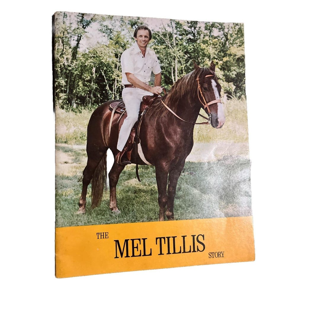 MEL TILLIS Story Book- Fan Club Book Vintage 1972 - Etsy
