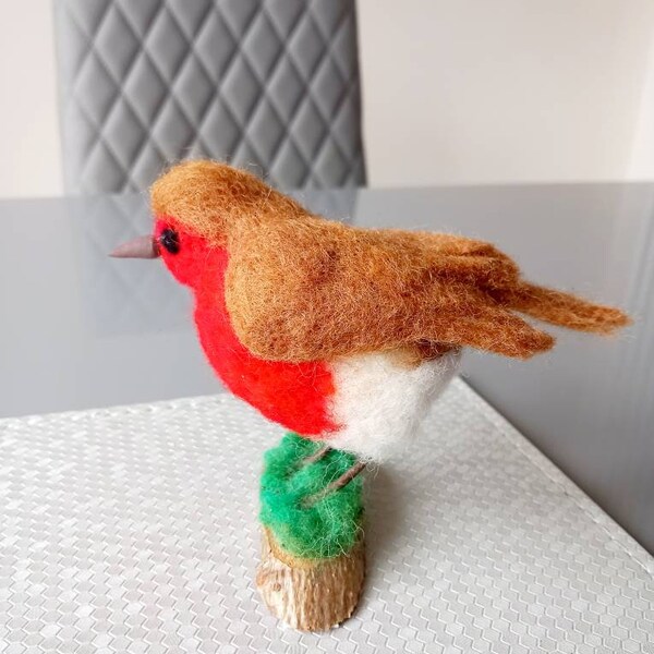 Felt Robin - Etsy UK