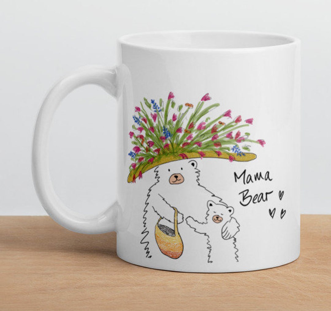 Mama Bear Mug, Mom Mug, Mama Bear, Mammy Mug, Gift for Mum, Baby Shower ...