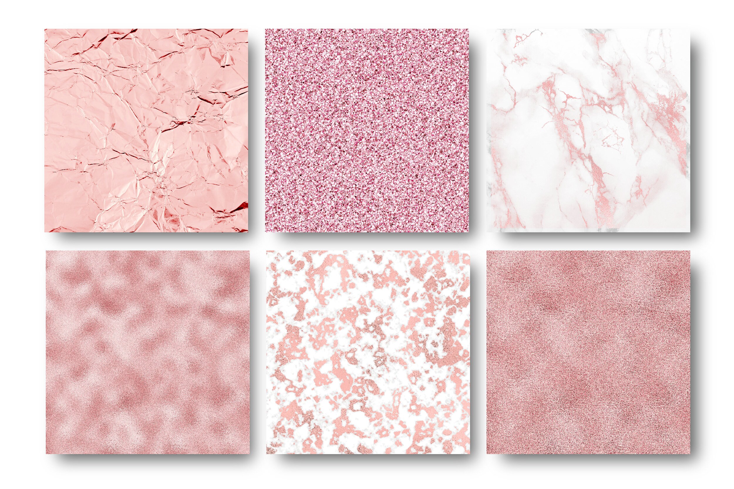 Rose gold Clipart Foil Texture pack Background brush stroke | Etsy