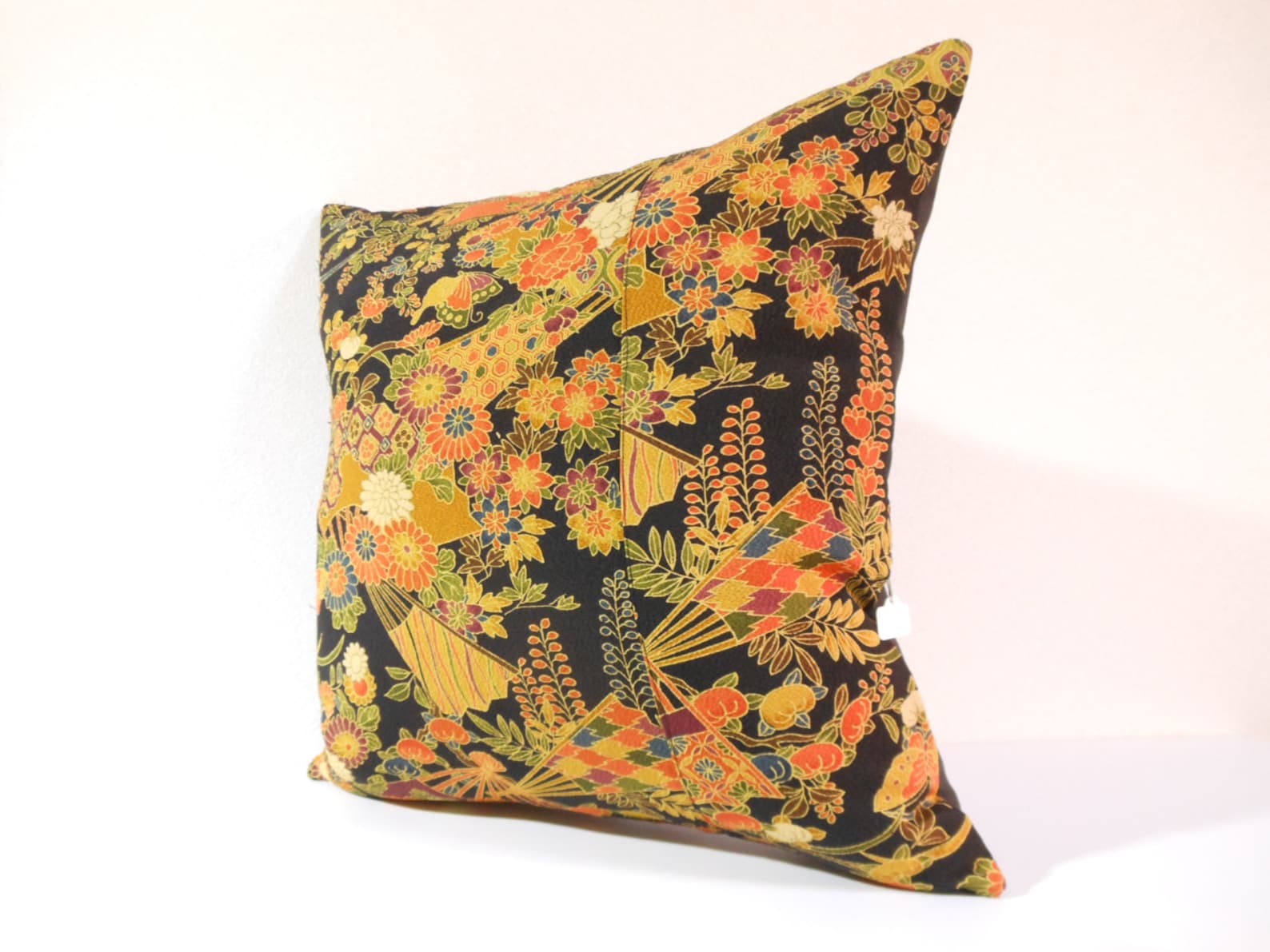 Japanese Kimono Pillow 191 Decorative Pillow 16x16 - Etsy