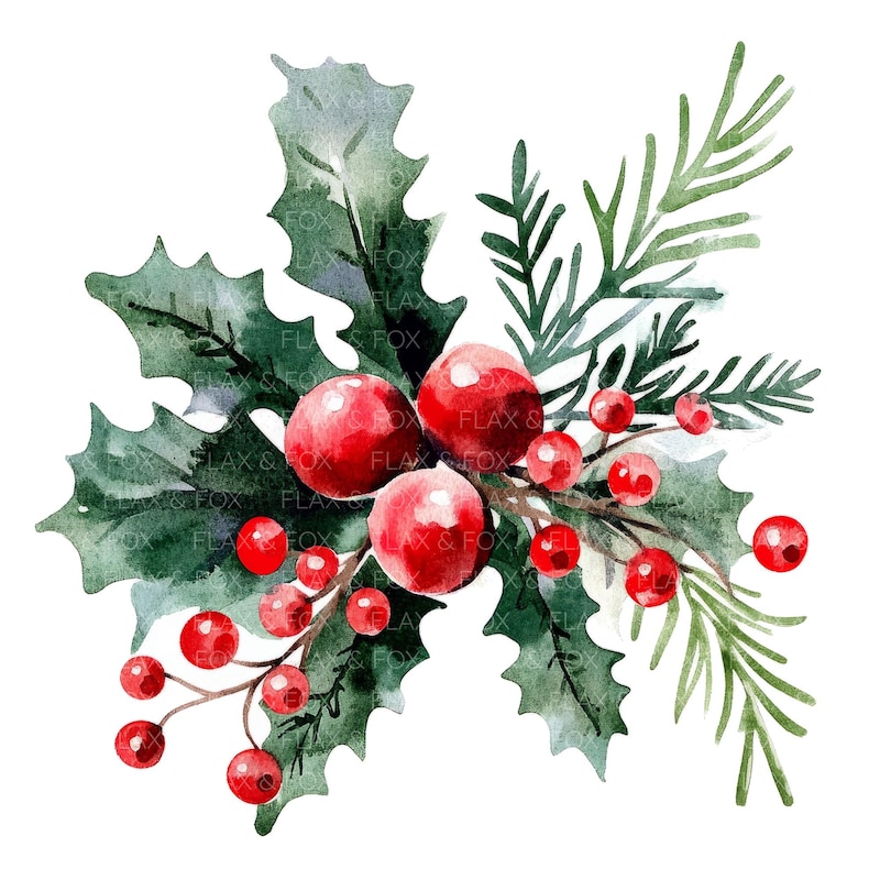 Abstract Tree Red Leaf - Etsy