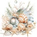 12 Seashell Clipart L Sea Shells Coral L JPG Digital Download L ...