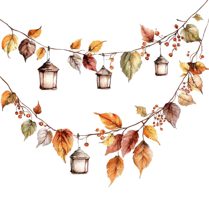 Fall Bunting - Etsy