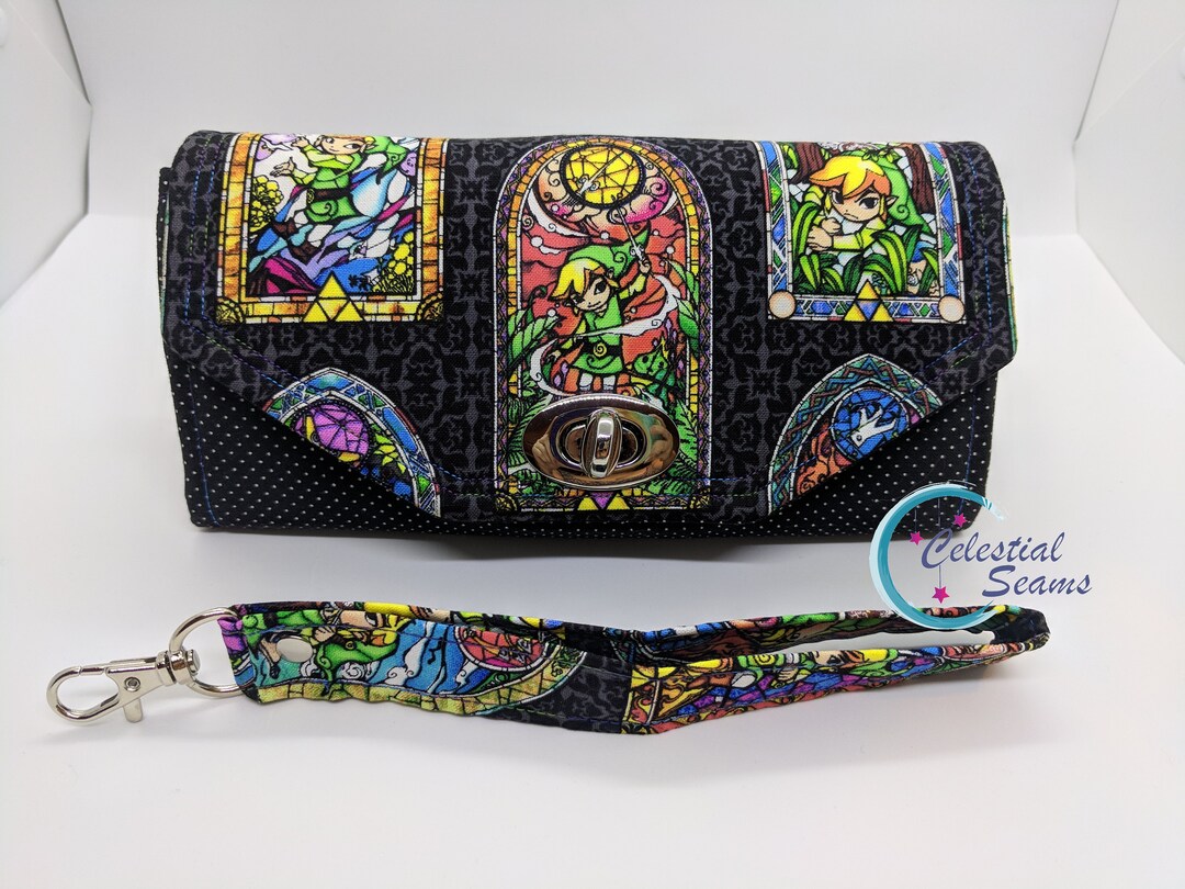 Legend of Zelda, Link, Zelda, Made to Order Wallet, Cluth, Wristlet - Etsy