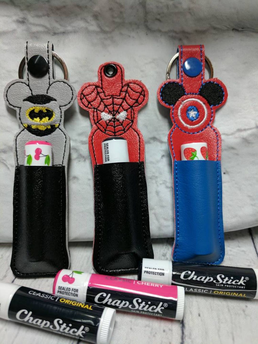 Mickey Mouse, Super Heroes, Spiderman, Captain America, Batman, Zipper ...