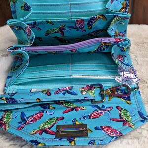 Sea Turtle, Made to Order Wallet, Cluth, Wristlet, Turtle, Turtles - Etsy