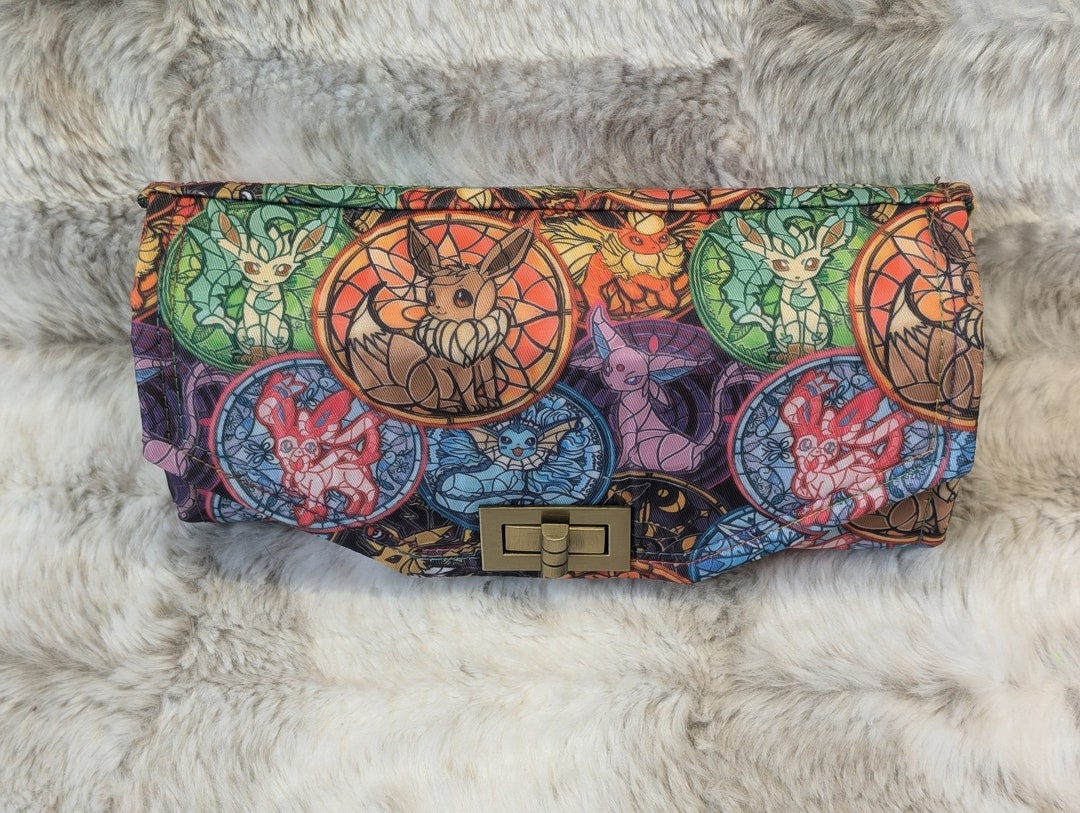 Pokemon, Wallets, Wristlet, Eevee, Evolution, Stain Glass, Pikachu - Etsy
