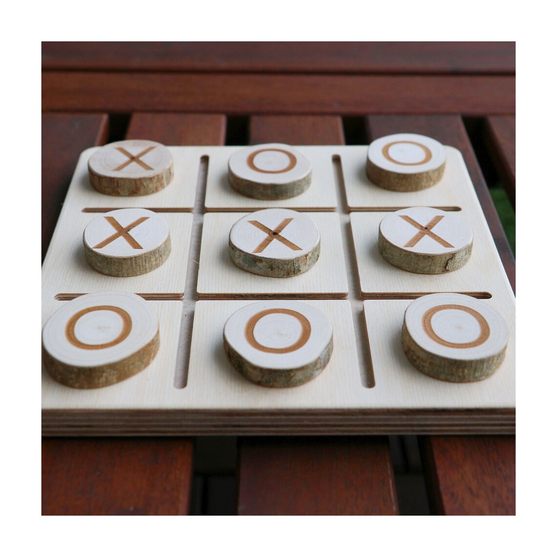 Classic Tic-Tac-Toe Board Game Outdoor/Indoor Party Set For | Etsy