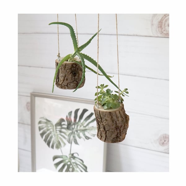 Rustic Flower Pots - Etsy