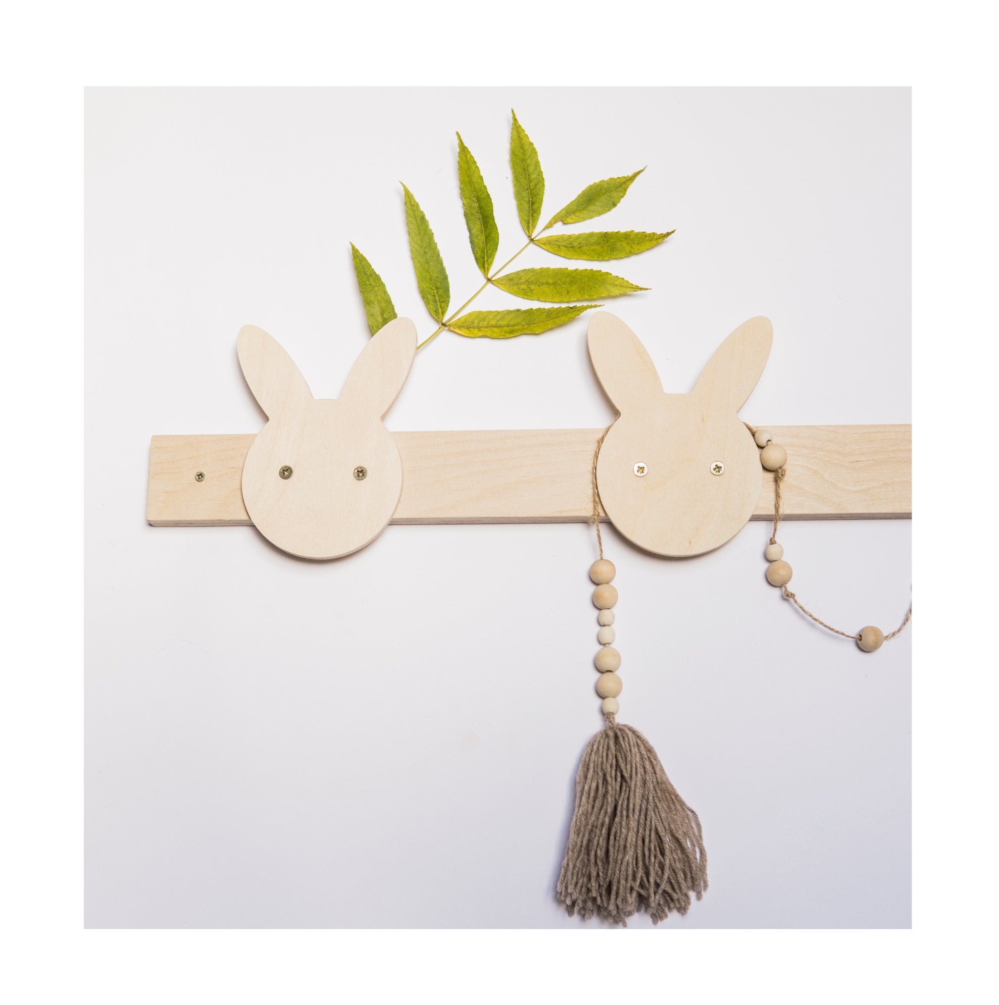 Plywood Bunny Rack Wall Coat Rack Wooden Toddler Room Decor | Etsy