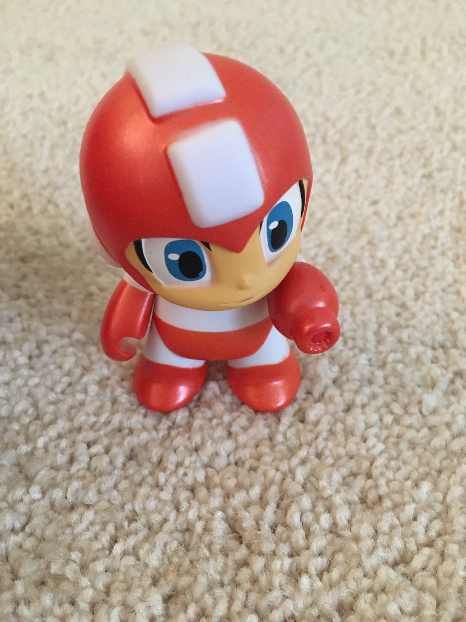 Red Mega man retro toy/ capcom | Etsy