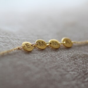 Personalized Initial Bracelet Custom Name Bracelet Silver - Etsy