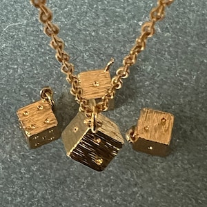 Lucky Dice Charm British Made , Lucky Dice Brass Charm, Dice Charm for ...