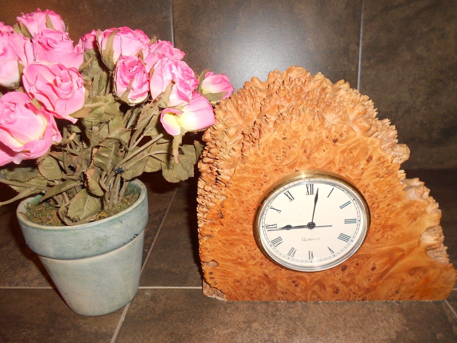 Stunning Vintage Cypress Quartz Clock Home Decor - Etsy