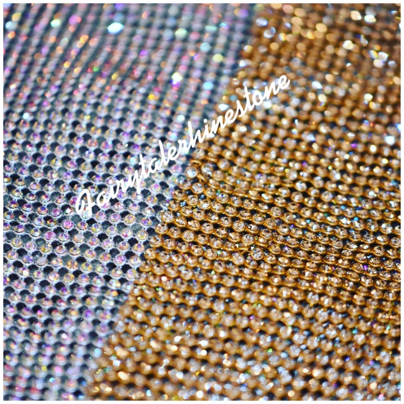 Rhinestone Sheets / Rhinestone Fabric , Perfect for Dress Making - Etsy