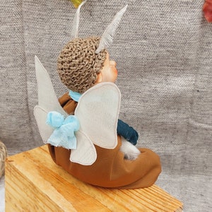 Magic Bug With Wings, Forest Creature - Fairy Figurine, Fine Art Doll ...