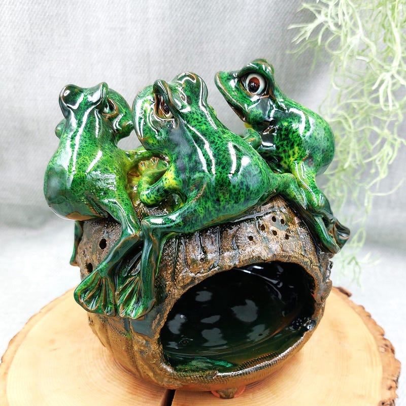 Frog Candlestick - Etsy