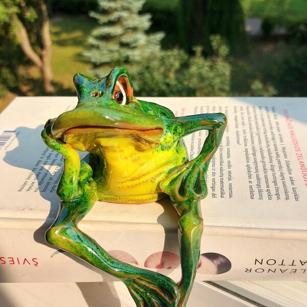 Frog Ceramic Tile - Etsy