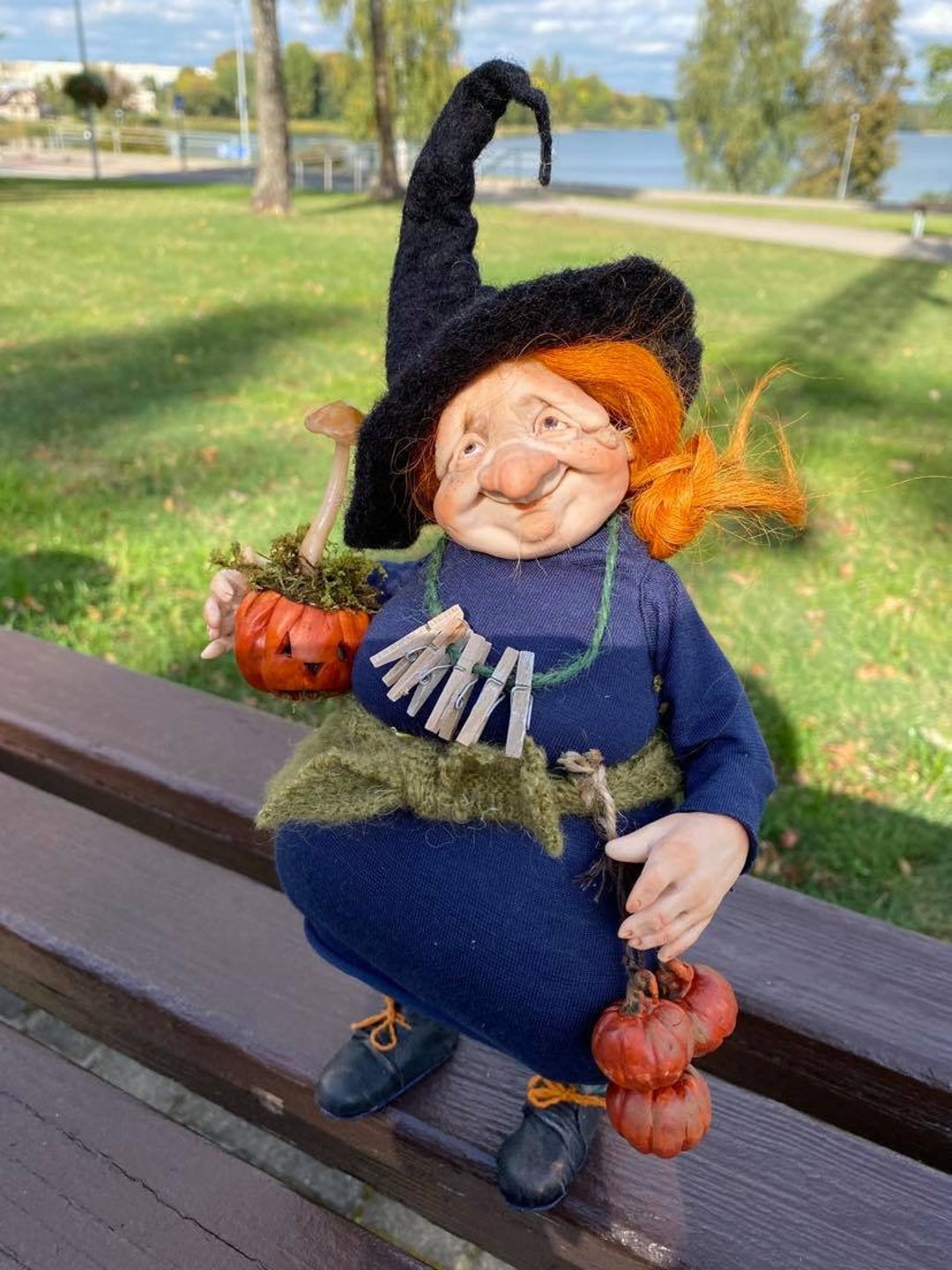 Witch - the Happiest Witch You Ever Seen! Halloween Present, One-of-a ...