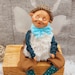 Magic Bug With Wings, Forest Creature - Fairy Figurine, Fine Art Doll ...