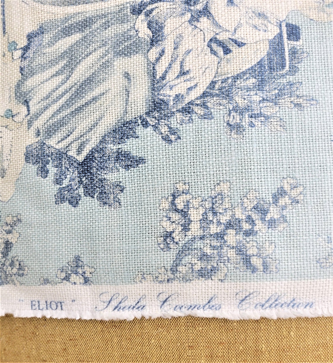 SHEILA COOMBS COLLECTION eliot Toile 14 Yard Bolt - Etsy