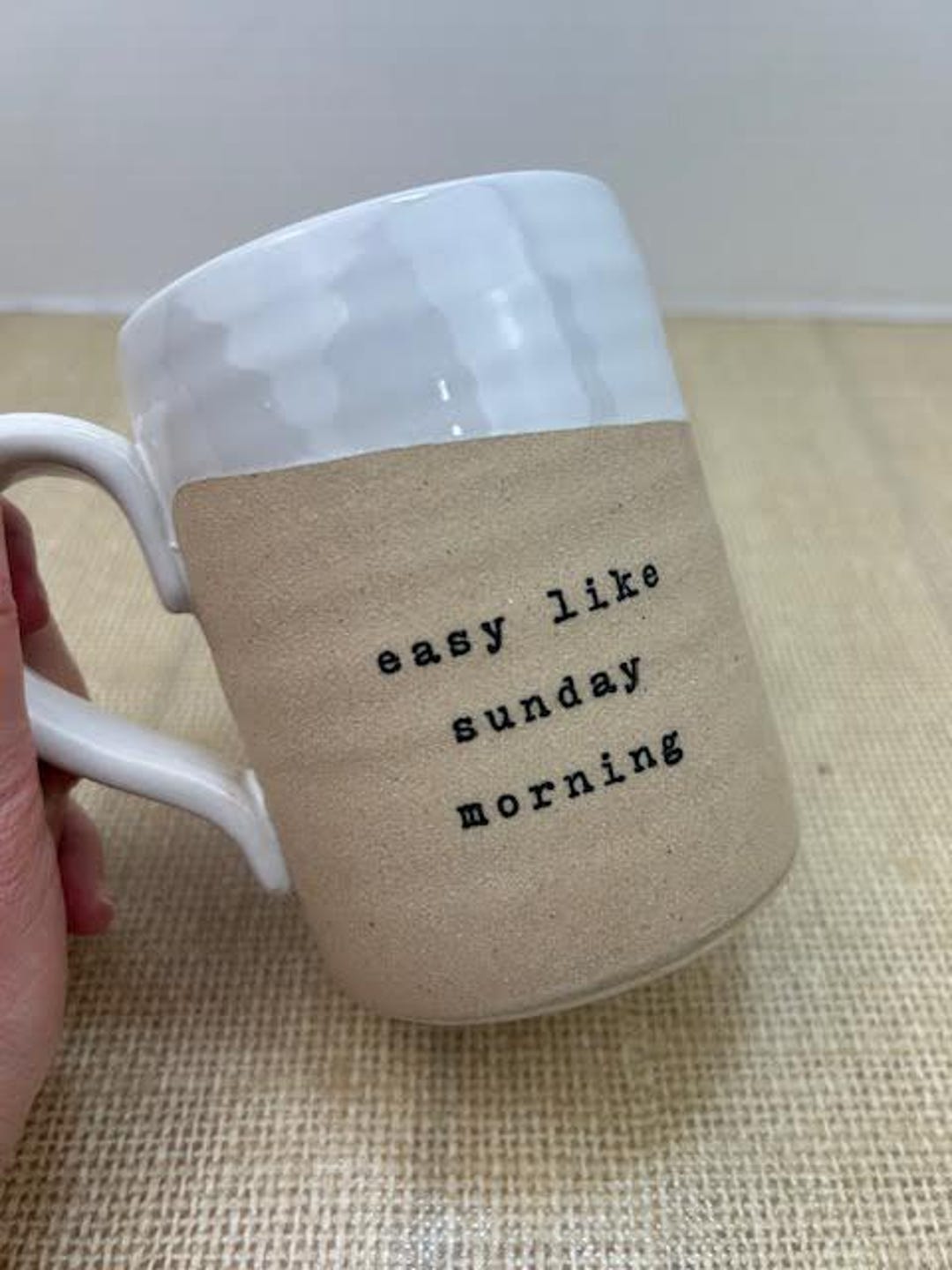 Easy Like Sunday Morning Mug, Mud Pie Easy Like Sunday Morning Coffee ...
