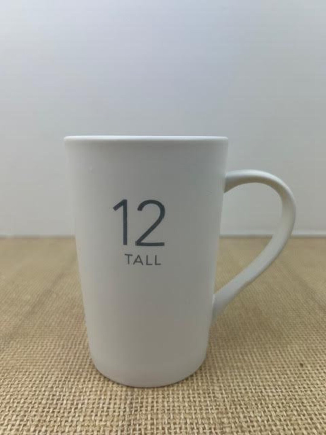 2011 12 Tall Starbucks Mug, 12 Tall Starbucks White Mug, Starbucks ...