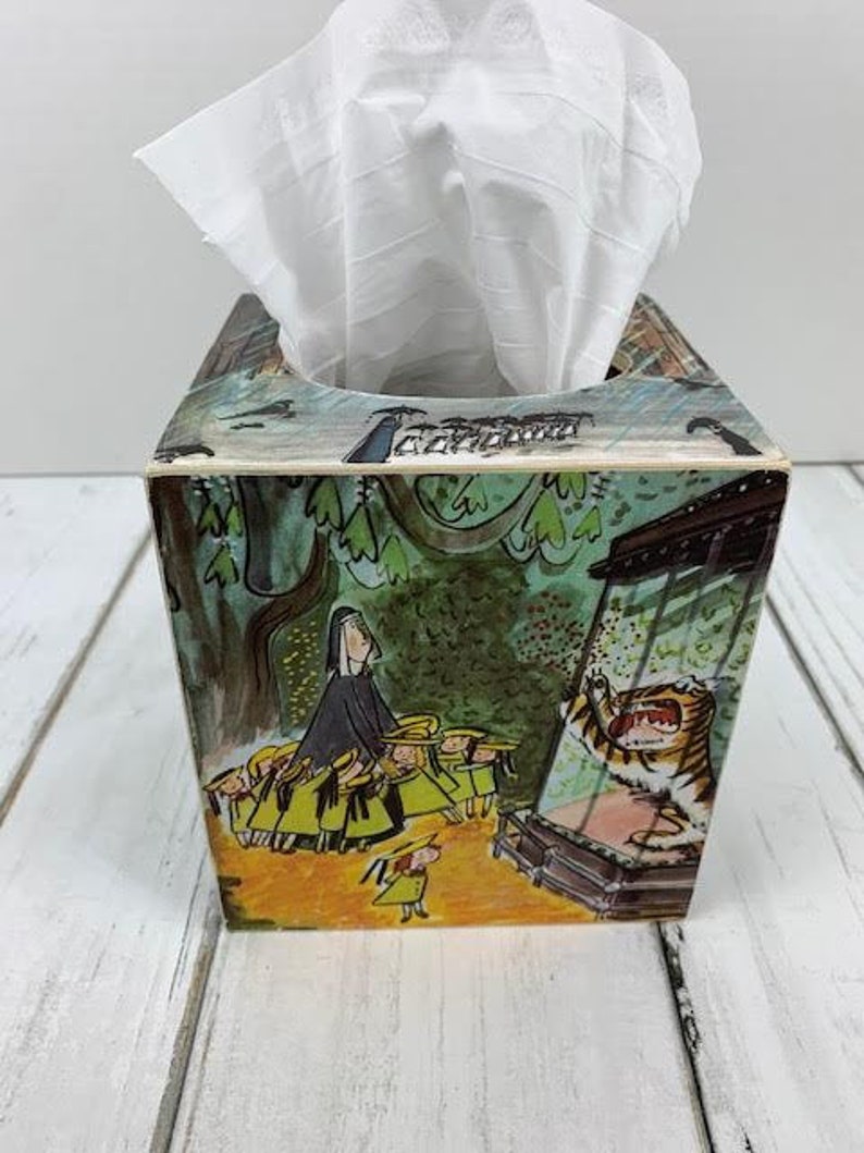 Madeline Tissue Box Cover Madeline Book Gift for Madeline - Etsy