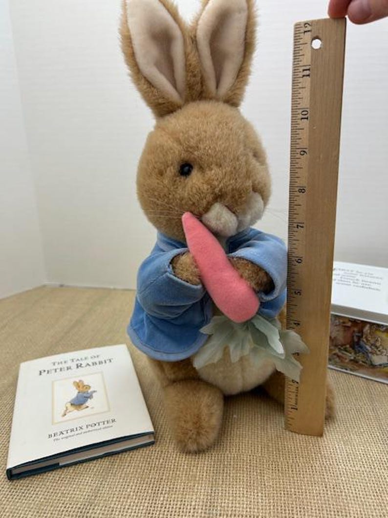 Peter Rabbit Plushie, Peter Rabbit Tin, Peter Rabbit Mini Book, Peter ...