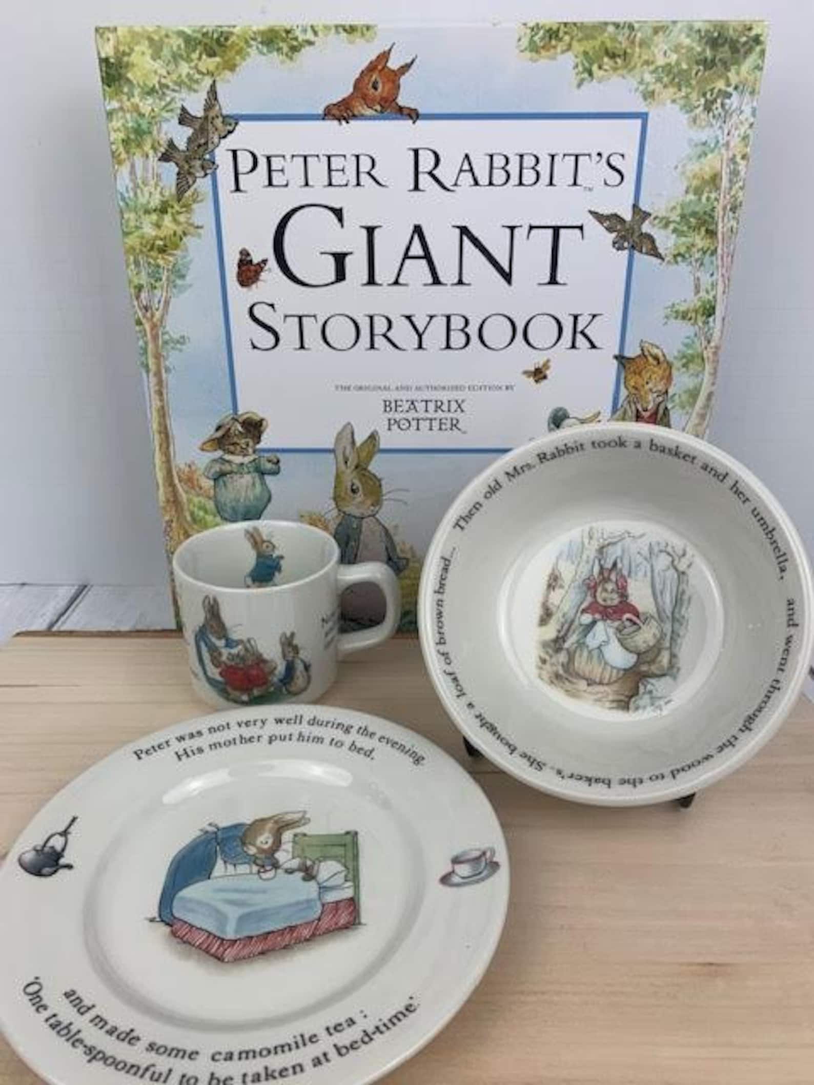 Peter Rabbit 3 Piece Dish Set Wedgewood Peter Rabbit's | Etsy