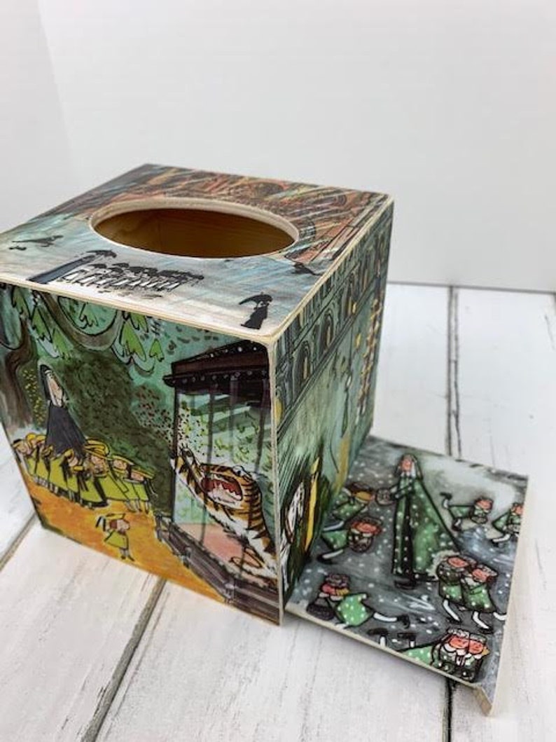 Madeline Tissue Box Cover Madeline Book Gift for Madeline - Etsy