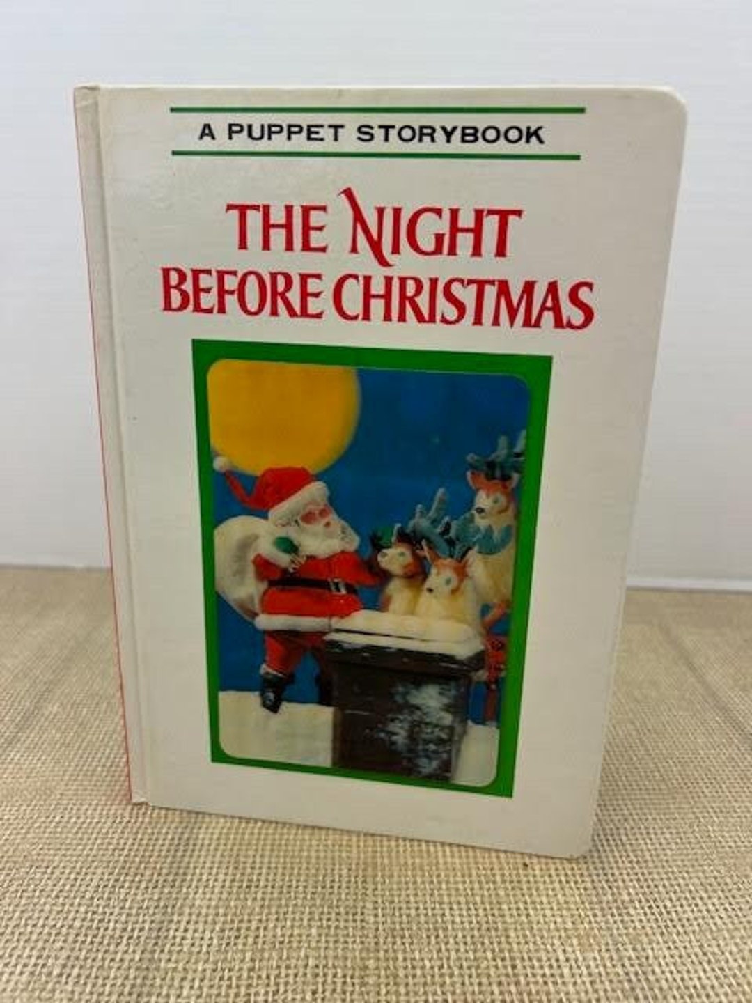 RARE 1969 A Puppet Storybook the Night Before Christmas, Vintage the ...