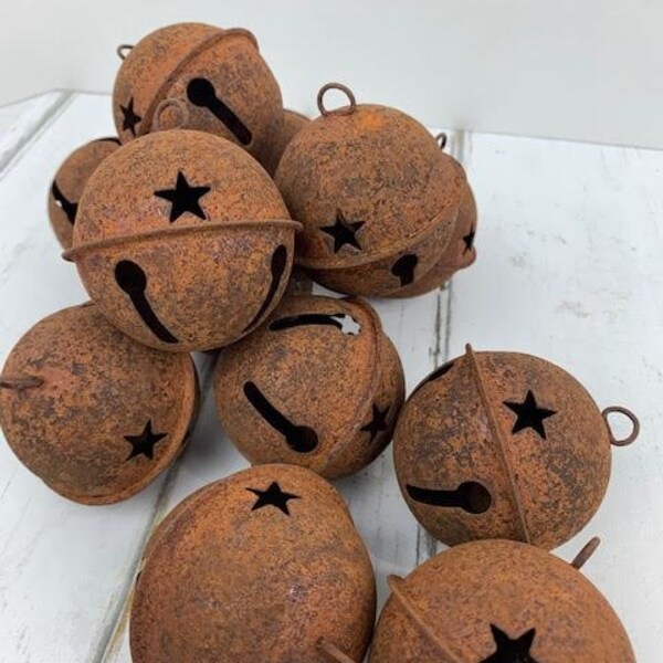 Rusty Jingle Bells - Etsy