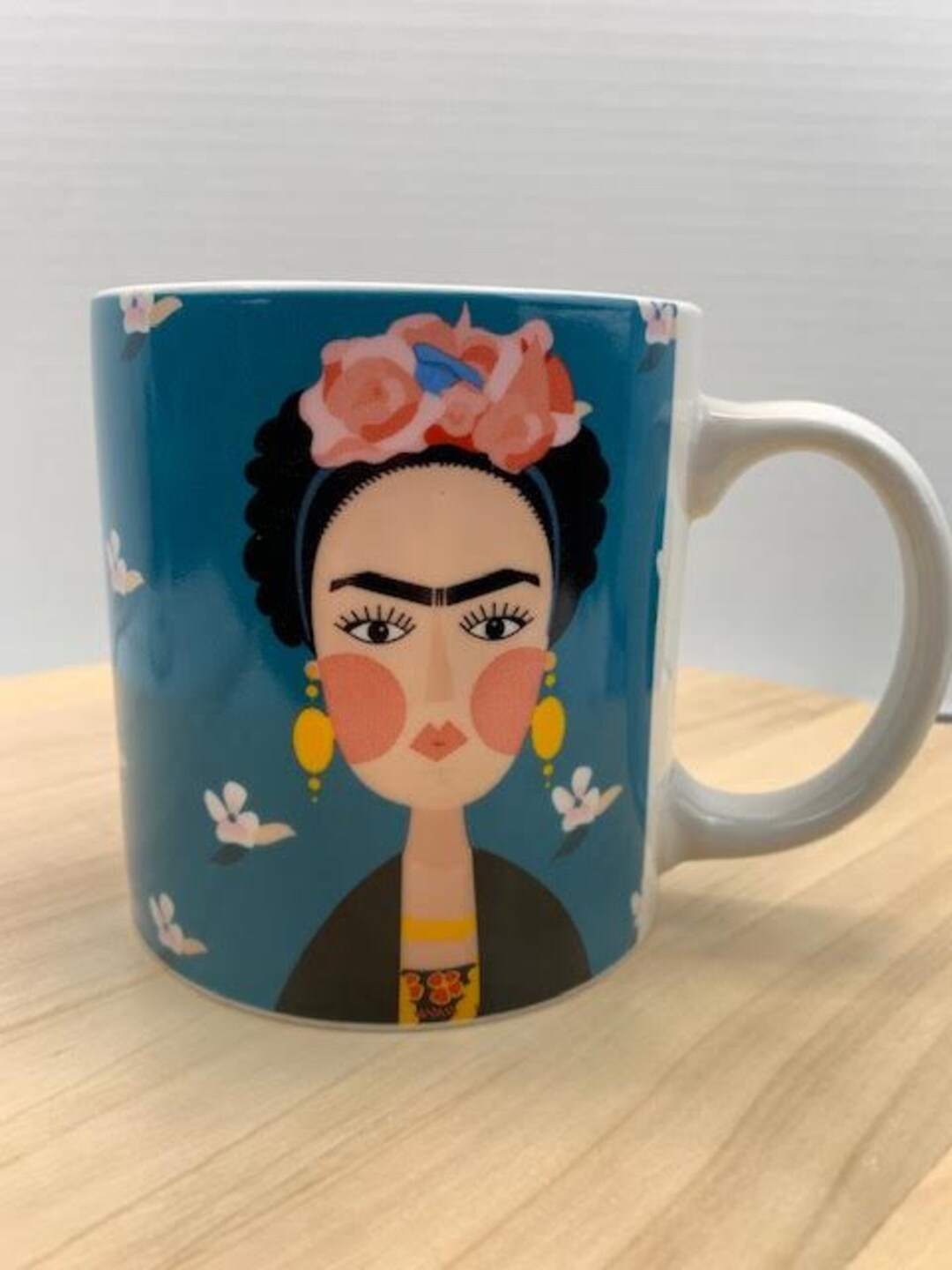 Frida Kahlo Coffee Mug, Art Wow Frida Kahlo Mug, Frida Kahlo Mug, Art ...