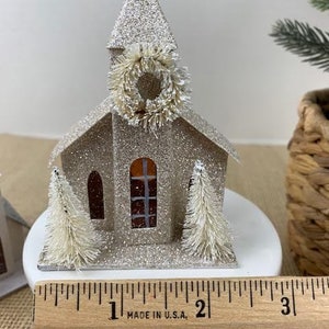 Putz Church House, Putz Village Decor, Putz Cathedral, Putz Village ...