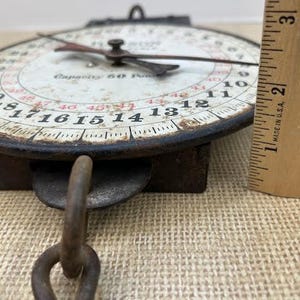 Vintage Hanson Dairy Scale, Vintage Farm Scale, Hanson Dairy Scale ...