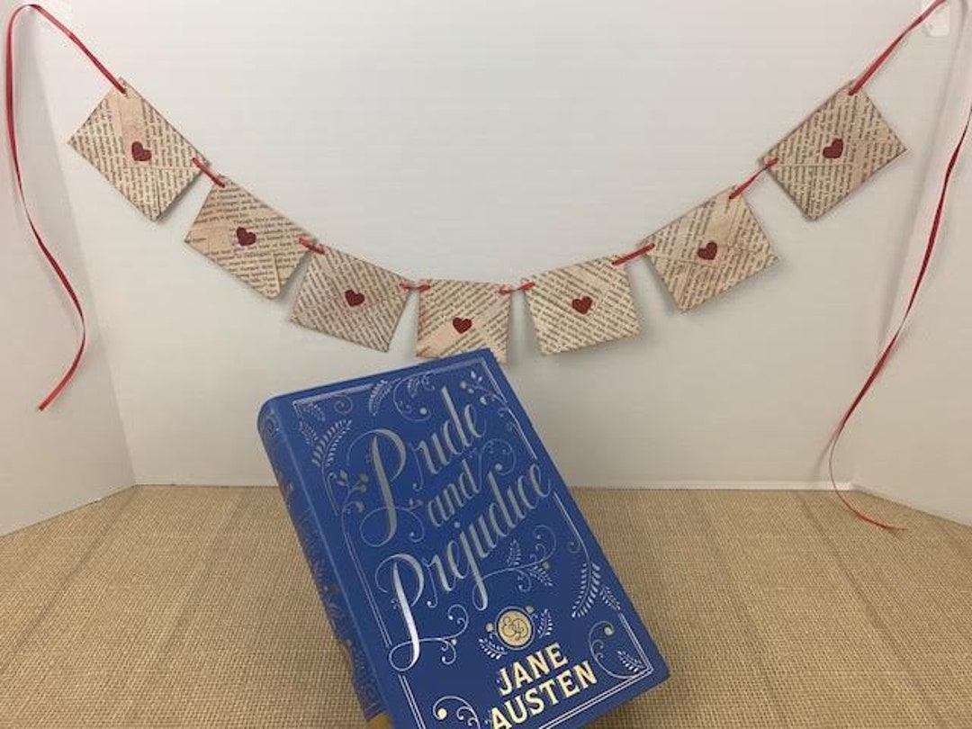 Mini Love Note Garland Pride and Prejudice Garland Love - Etsy