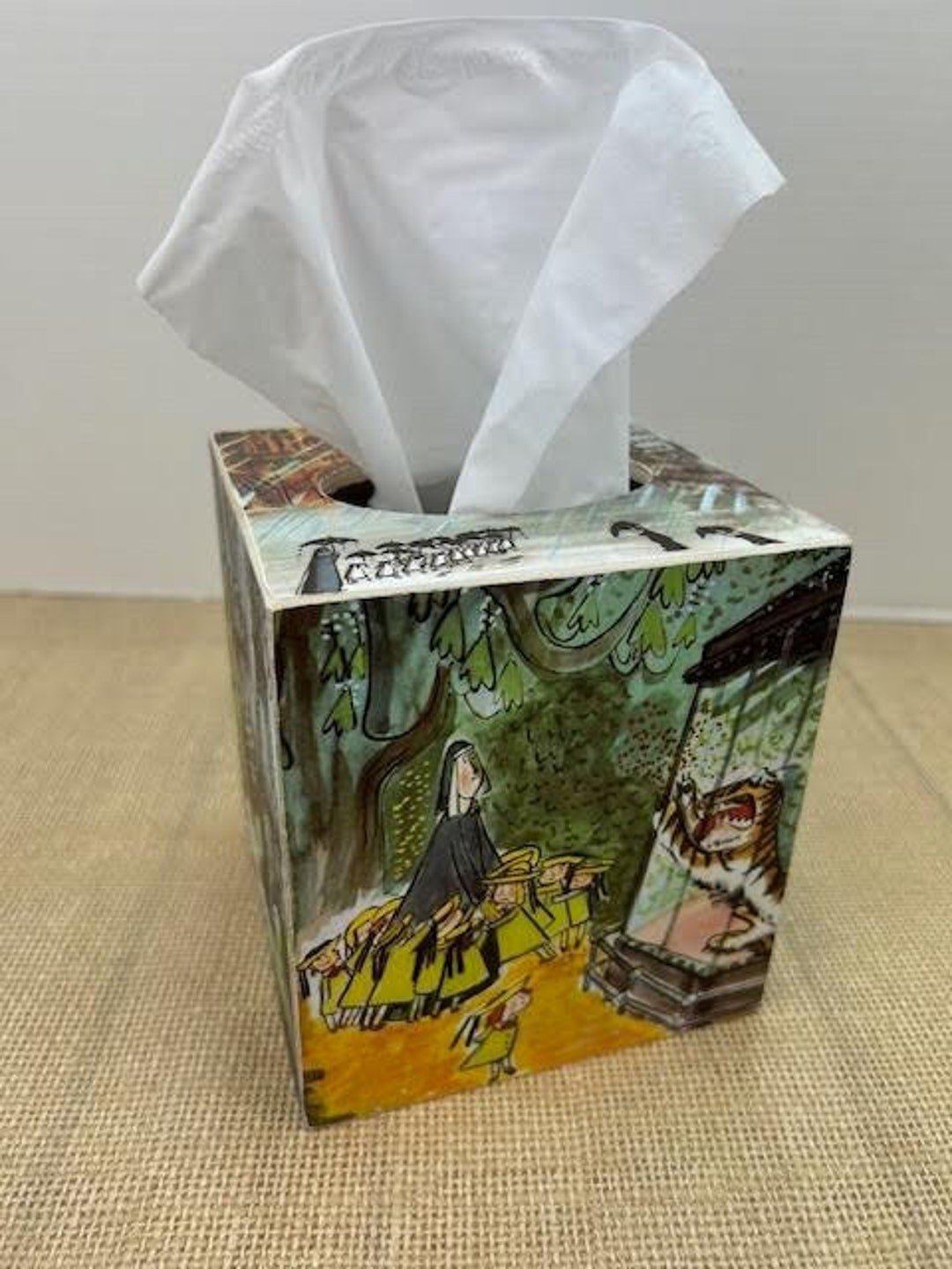 Madeline Tissue Box Cover, Madeline Book, Gift for Madeline, Baby ...