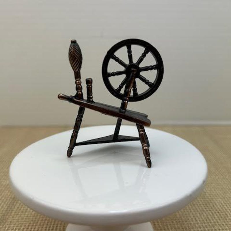 Mini Spinning Wheel - Etsy