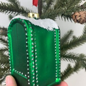 Cute Christmas Mailbox Ornament, Xmas Mailbox Ornament, Snowed on ...