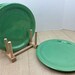 Set of 4 Vintage 9 Inch Crestware Plates, Vintage Green Crestware Plate ...