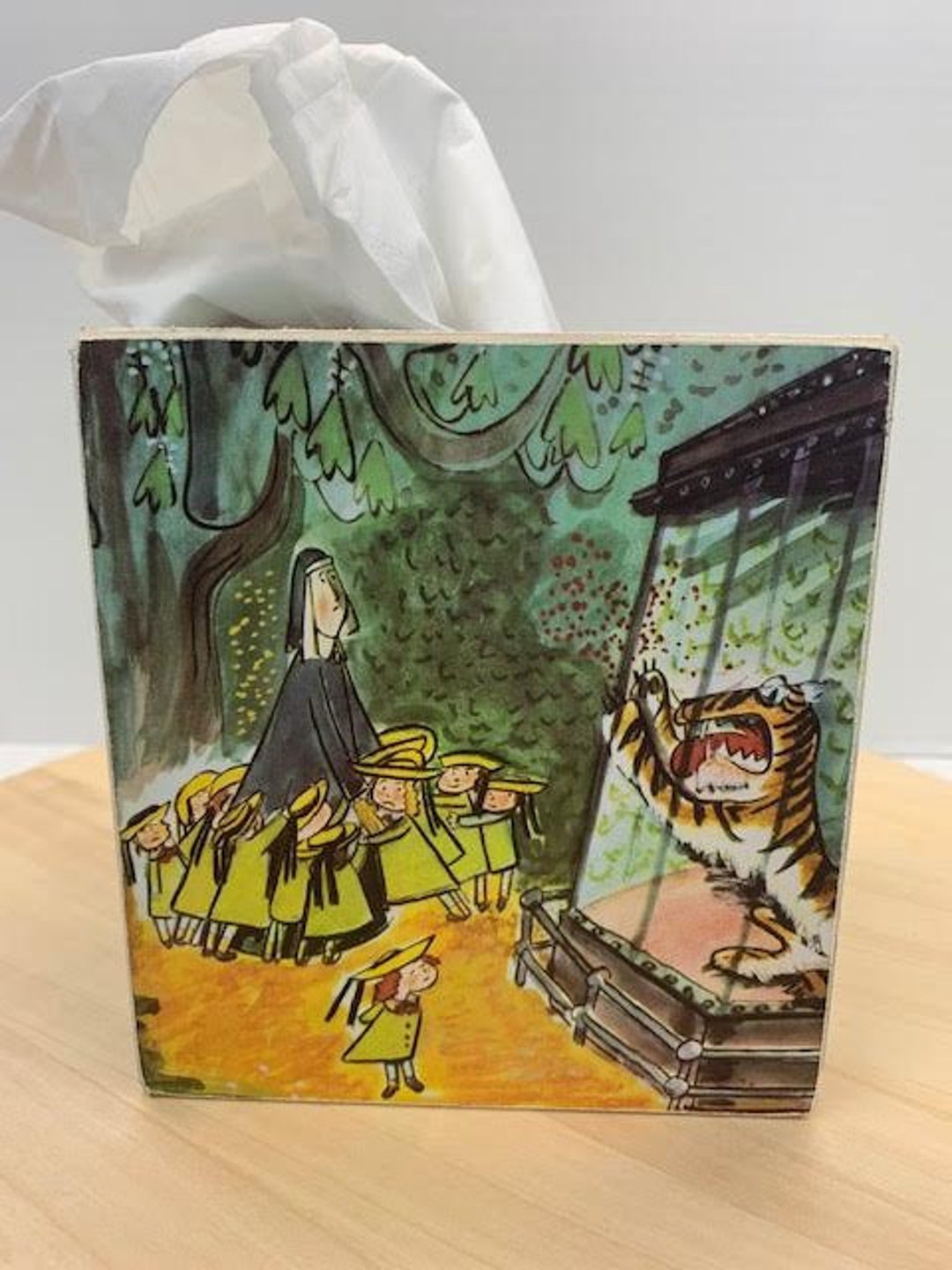 Madeline Tissue Box Cover Madeline Book Gift for Madeline - Etsy