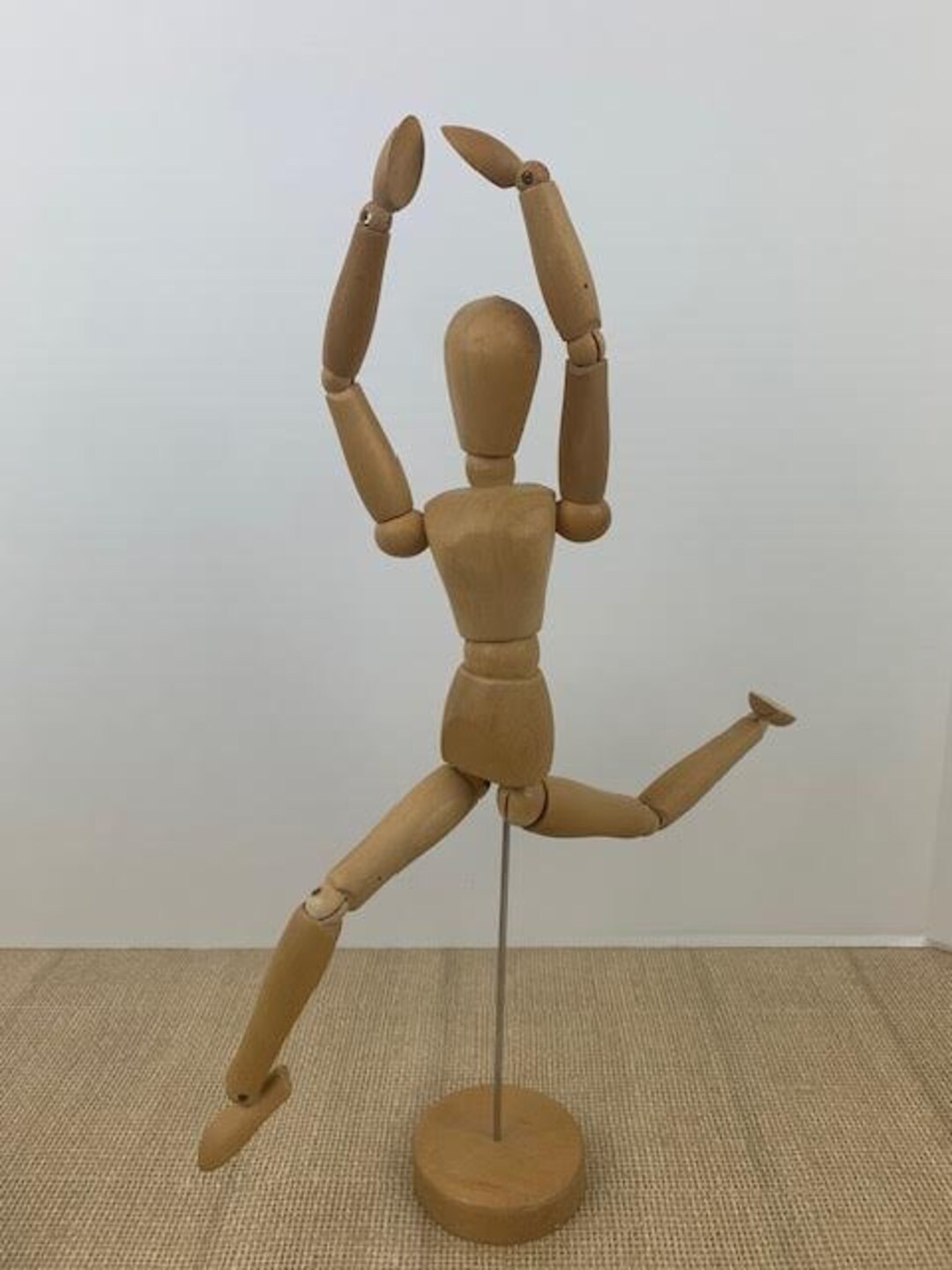 Artists Figure Natural Wood Artist Figure Posable Wood - Etsy