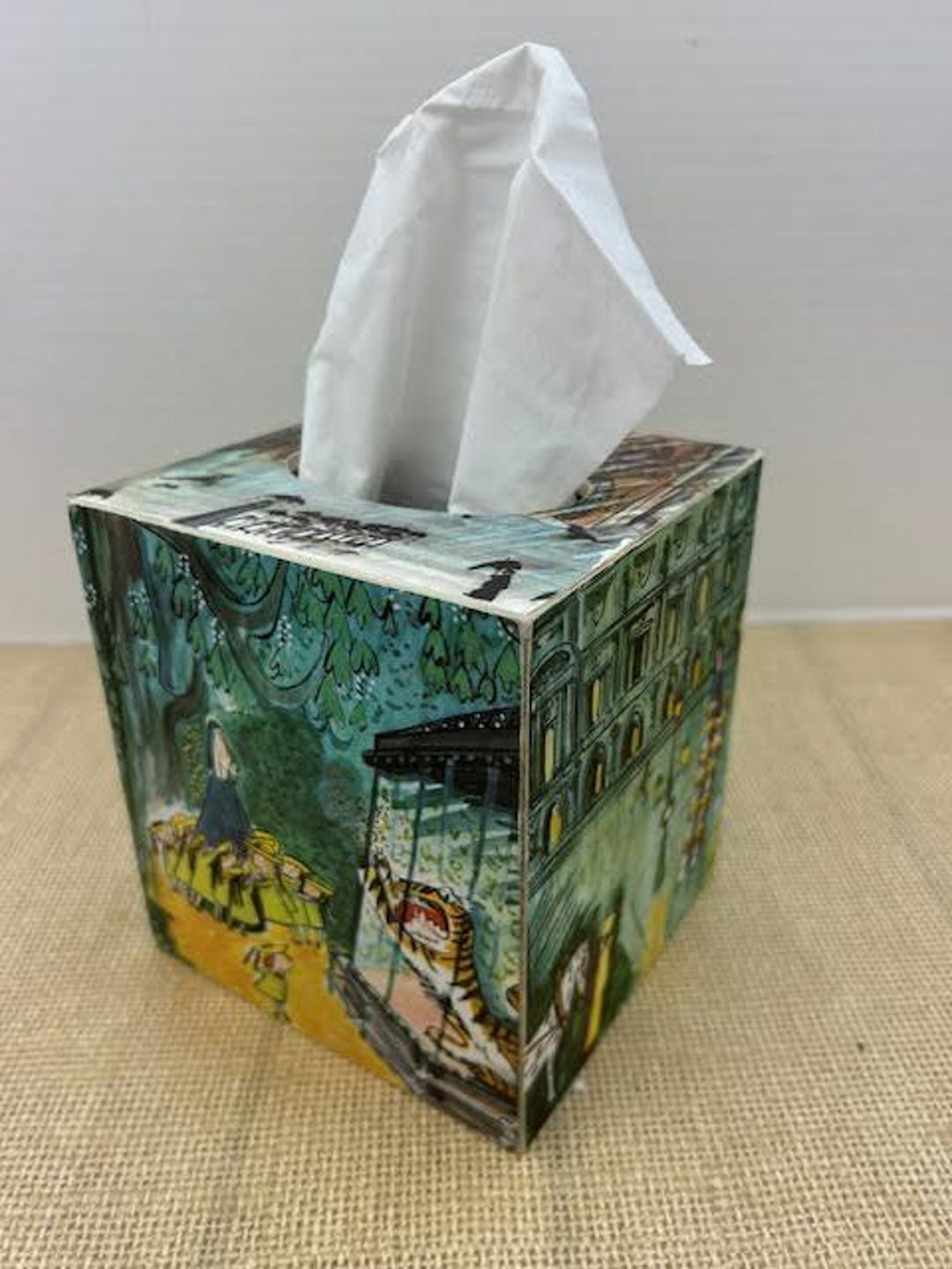 Madeline Tissue Box Cover, Madeline Book, Gift for Madeline, Baby ...