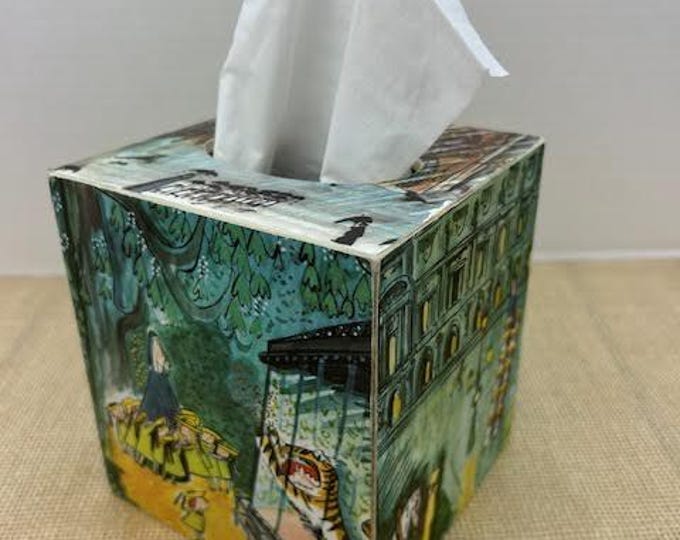 Madeline Tissue Box Cover, Madeline Book, Gift for Madeline, Baby ...